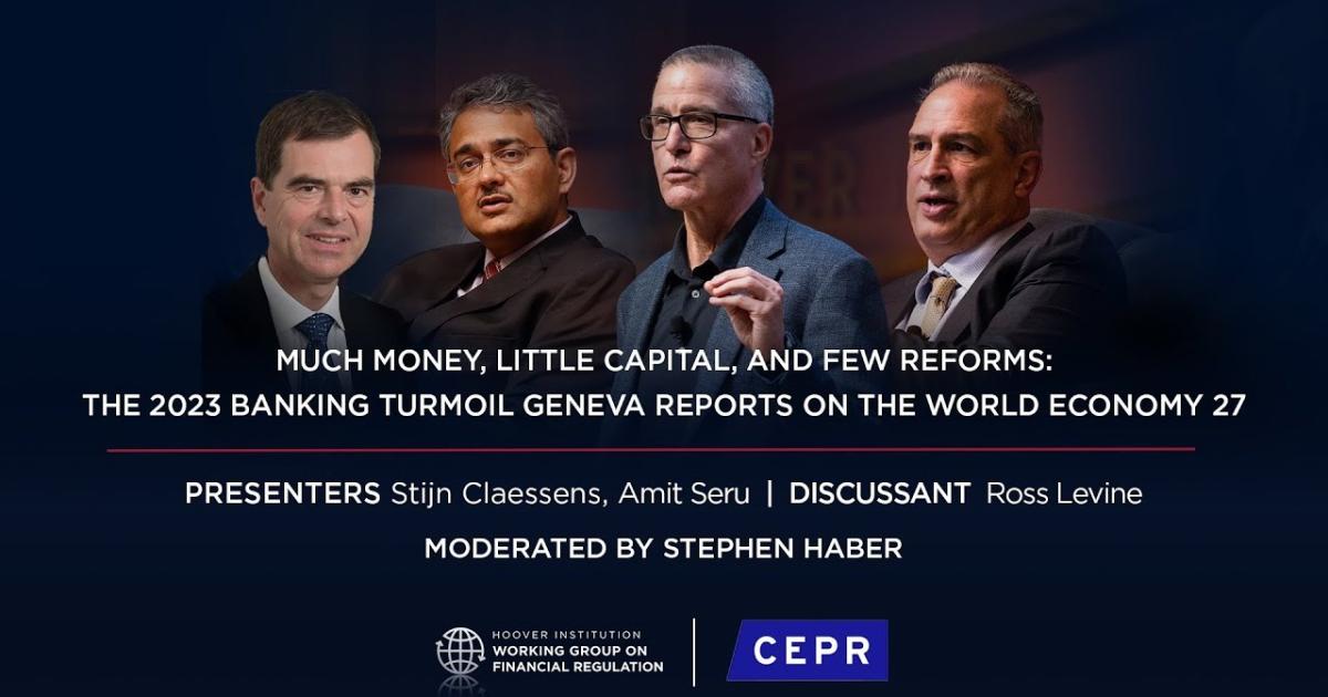 Turmoil In The Banking System: What Went Wrong In 2023 | Hoover Institution